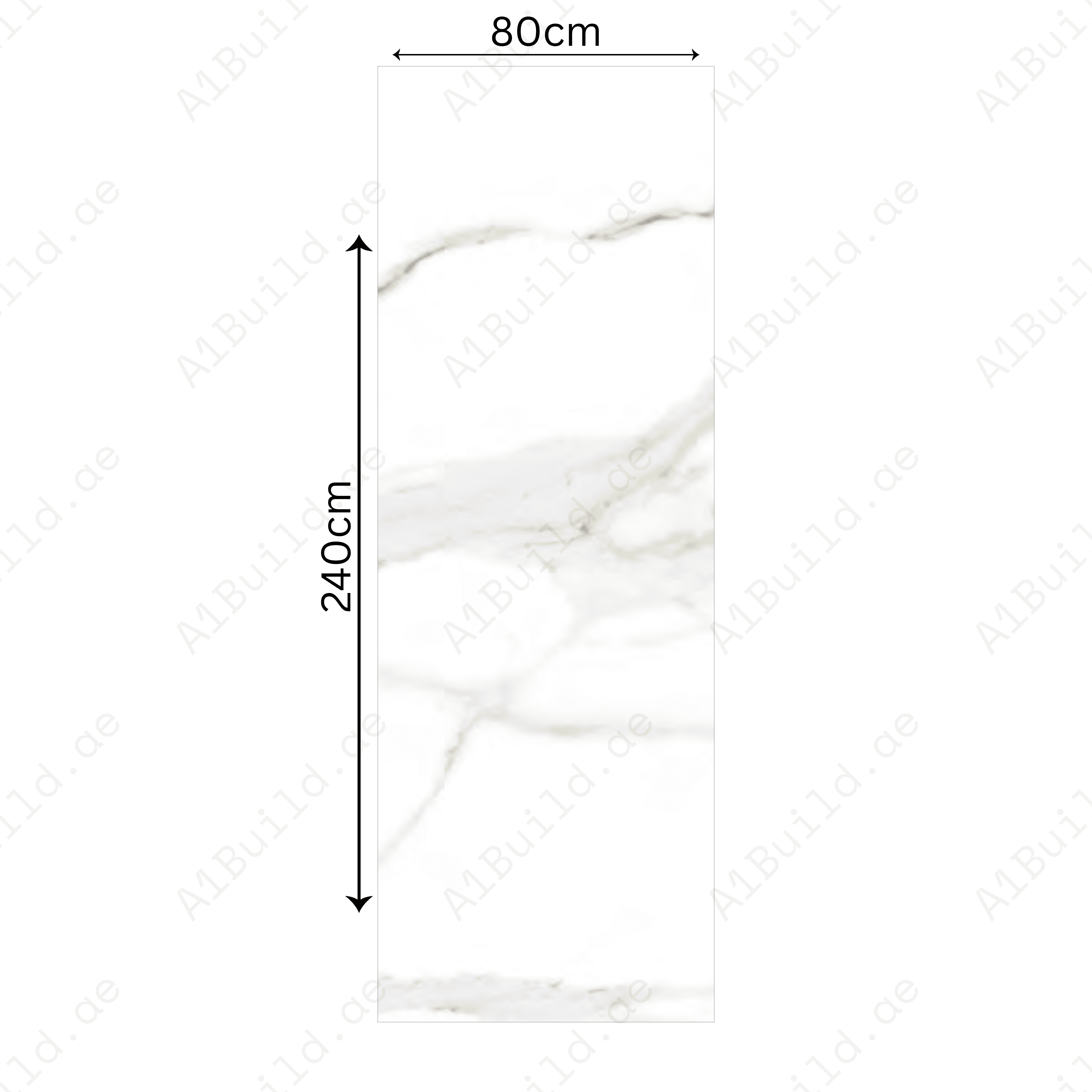 Calacutta Borghini (80x240cm 15mm Random Polished Finished Indoor Floo