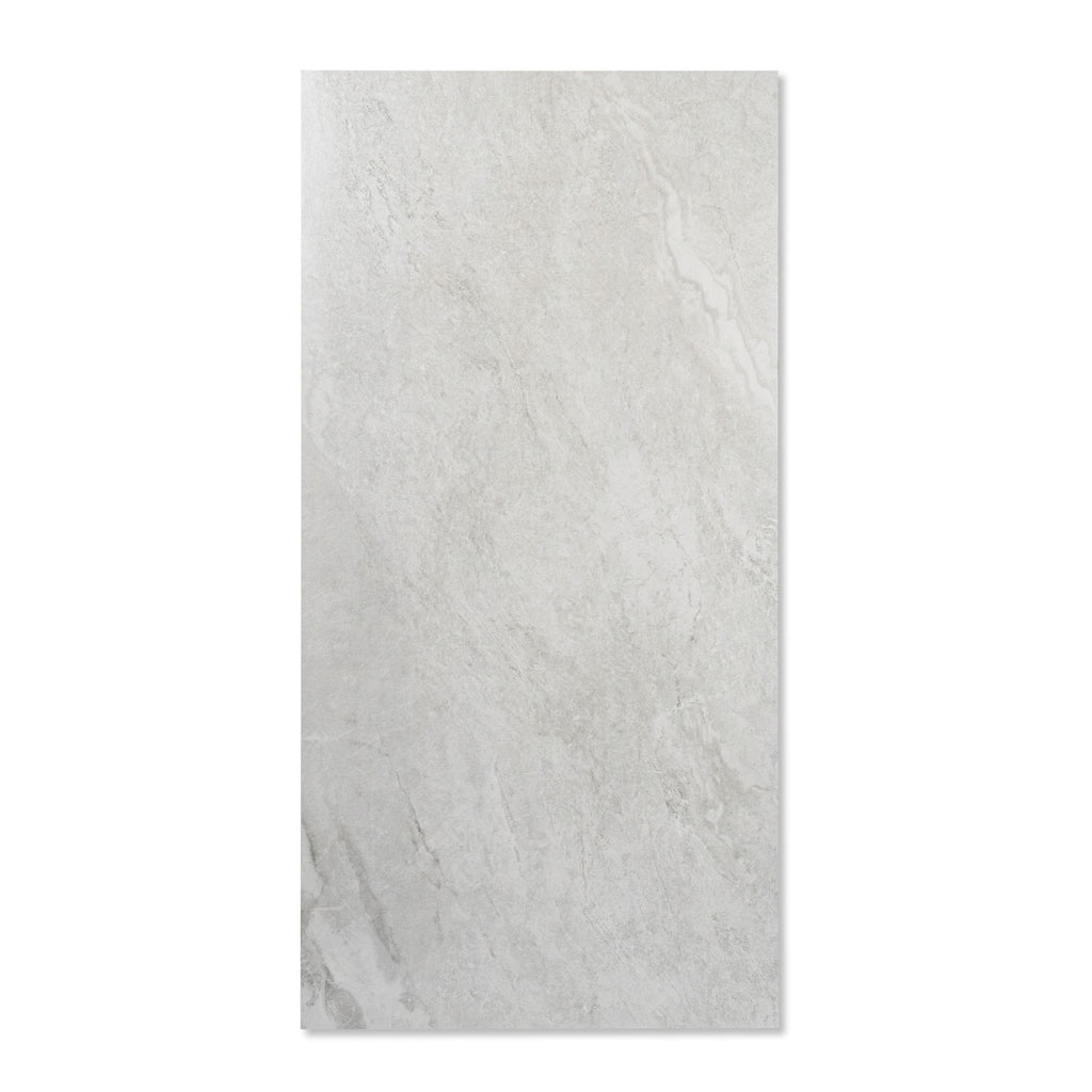 Cinati Grey Stone Look Porcelain Tile 60x120cm for Floors Walls