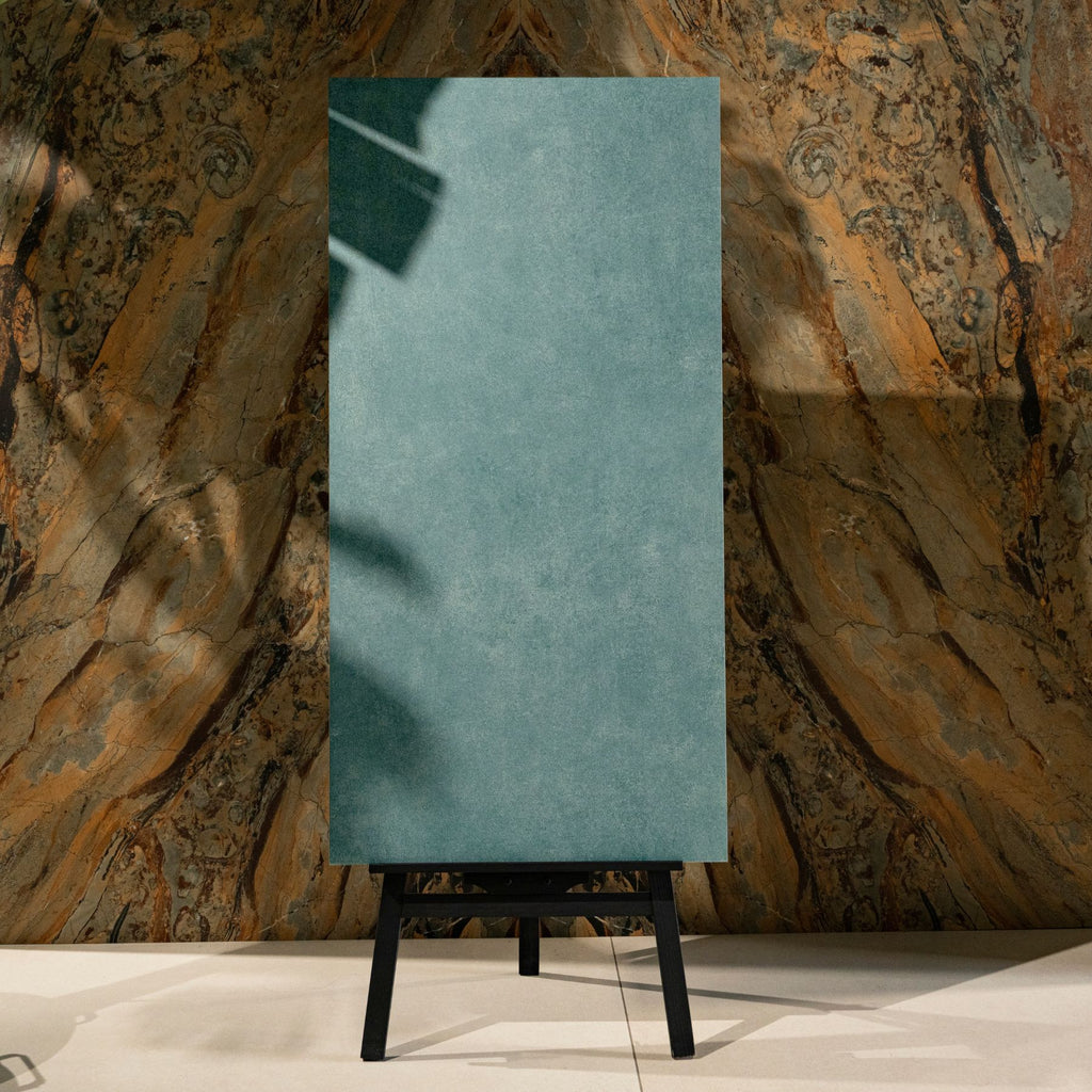 Italian Aqua Marble Look Porcelain Tile 60x120cm Flooring