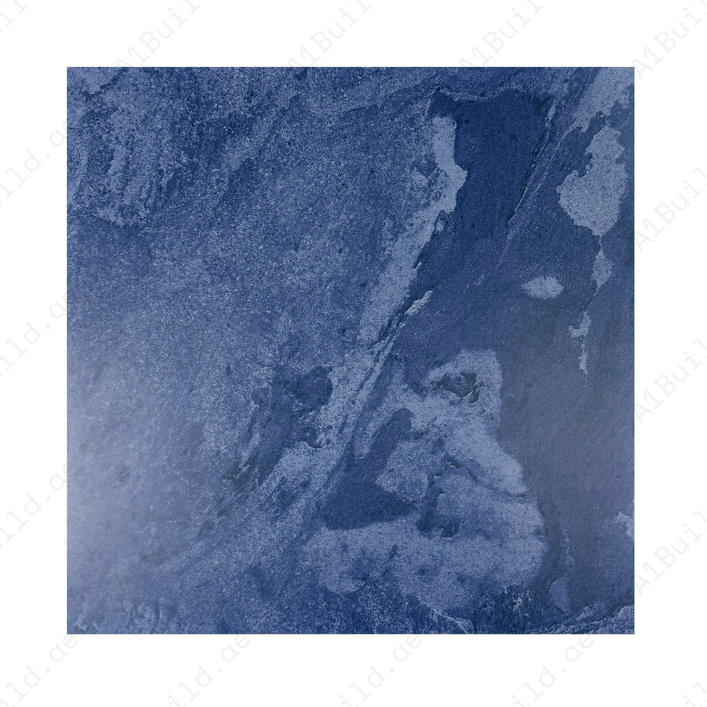 Sukabumi Blue Pattern Porcelain Tile for Pools, Spas & Water Features