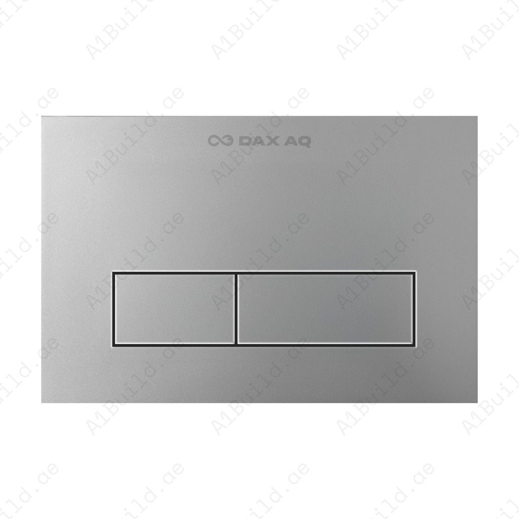 Premium Twinbar Silver Matt Switch Plate – Modern Modular Cover