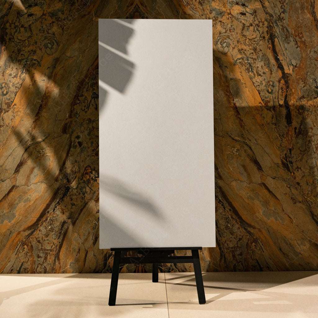 Pure Luxe White 60x120cm Porcelain Tile – Luxury Marble Effect White Finish