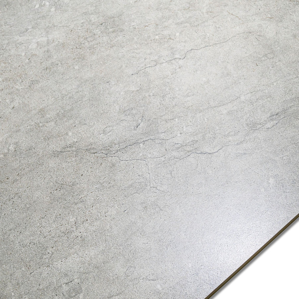 Raxsnow Porcelain Tile 60×120cm | Soft White Stone Look