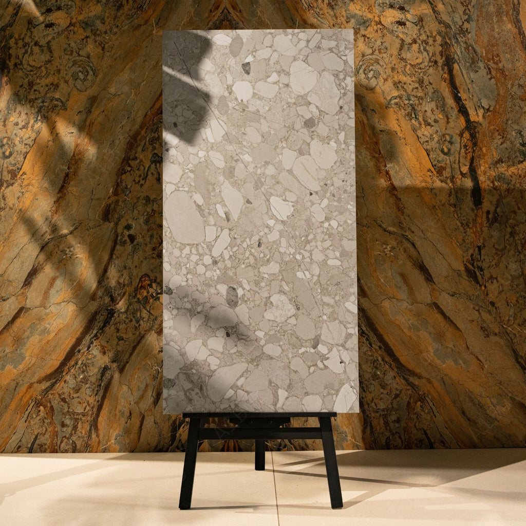 Sparkle Roman Crema 60x120cm Stone Effect Porcelain Tile – Subtle ...