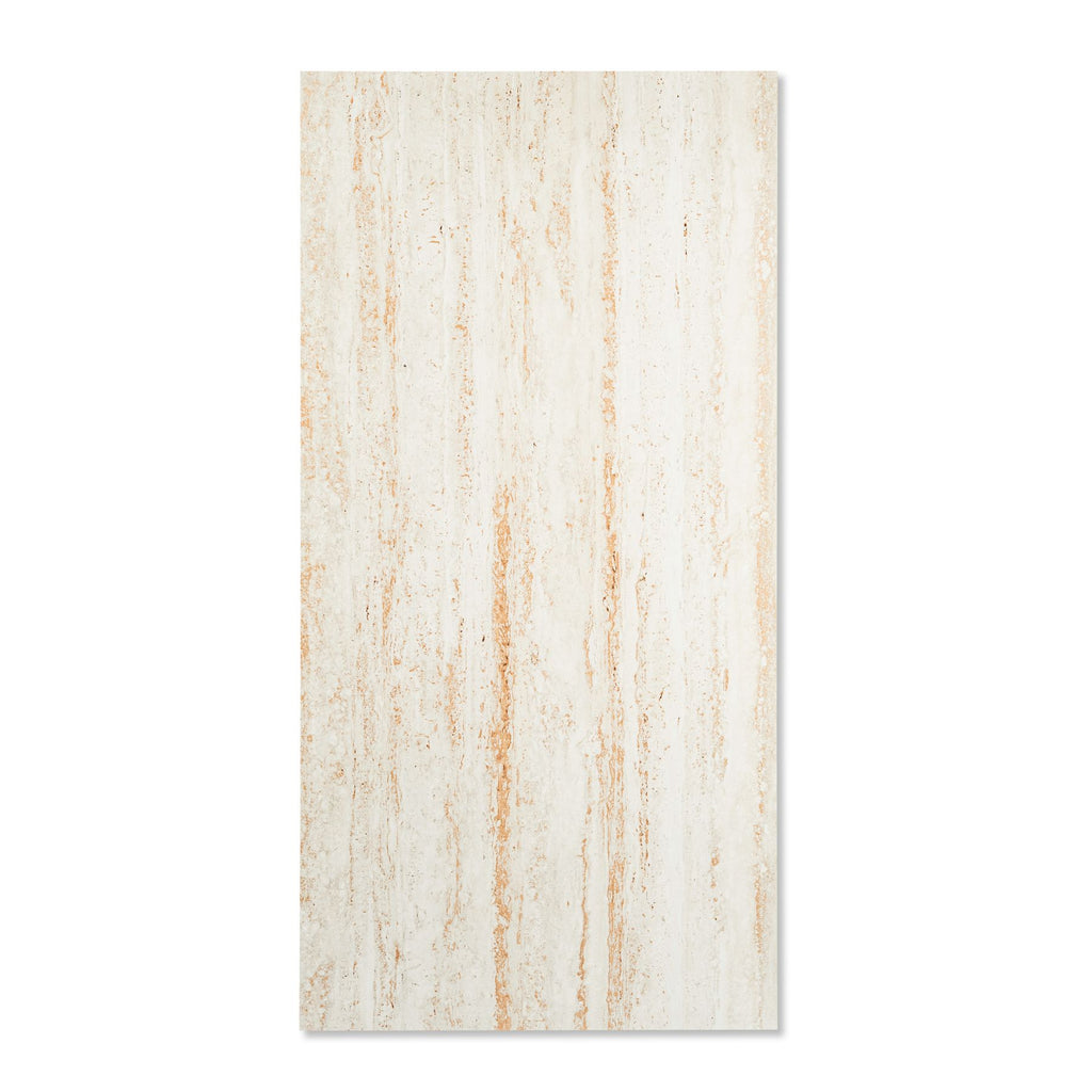 Travertino Crema Porcelain Tile 60×120cm | Elegant Stone Look