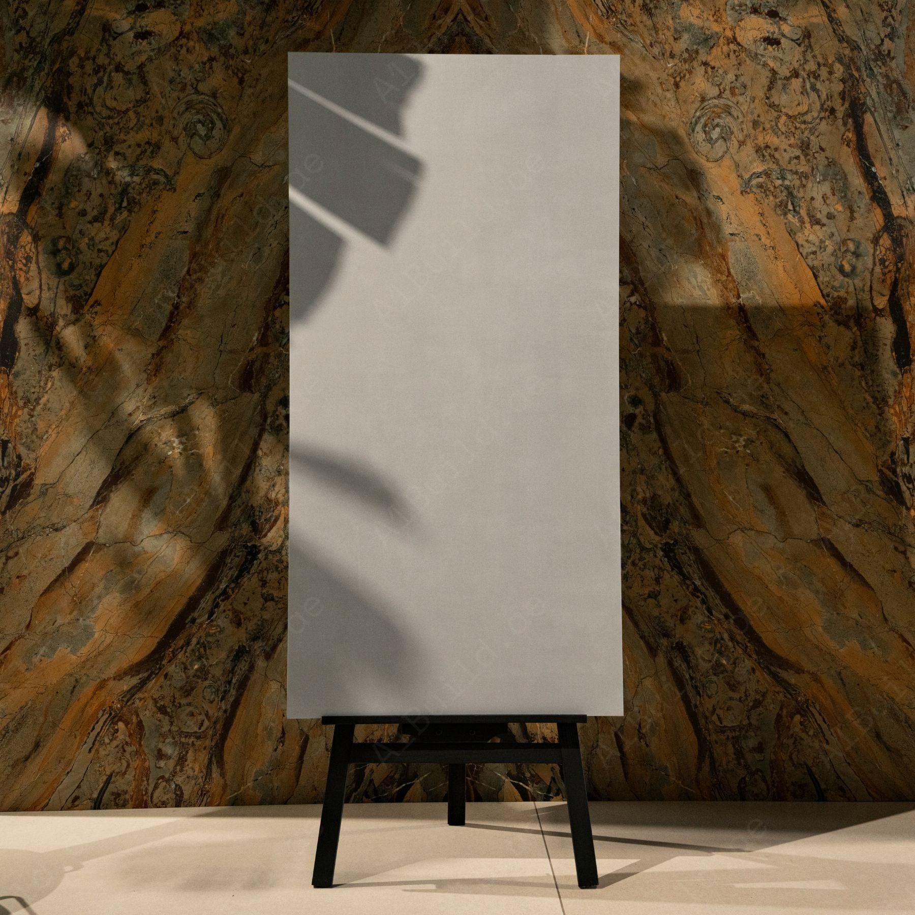 Volcano Dove 60x120cm Porcelain Tile | Modern Concrete Look Tile